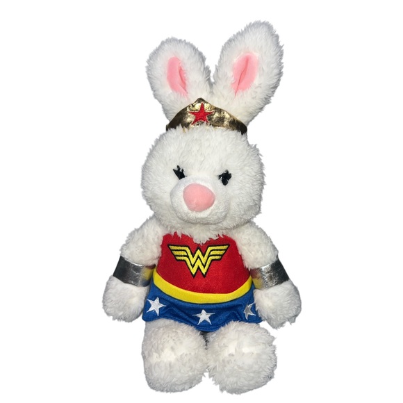 Gund | Toys | Gund Dc Comics Wonder Woman Bunny Rabbit Plush 7 | Poshmark